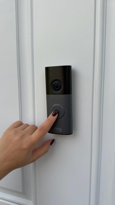 Ring Wired Doorbell (newest model) - Retinal 2K with wide-angle video ...