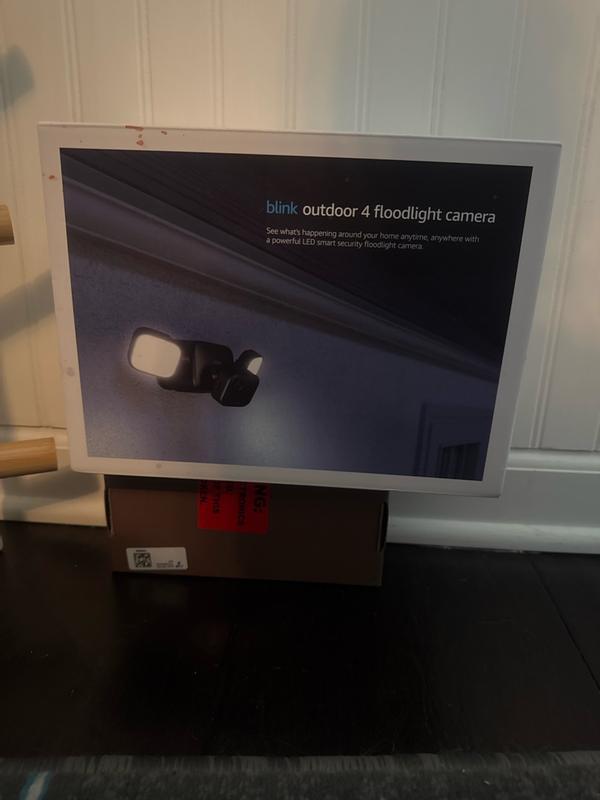 Blink All-New Outdoor 4 Floodlight Camera – Wire-free Smart Security ...