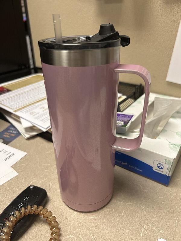 RTIC Outdoors 20-fl oz Stainless Steel Insulated Travel Mug- White 9907 ...