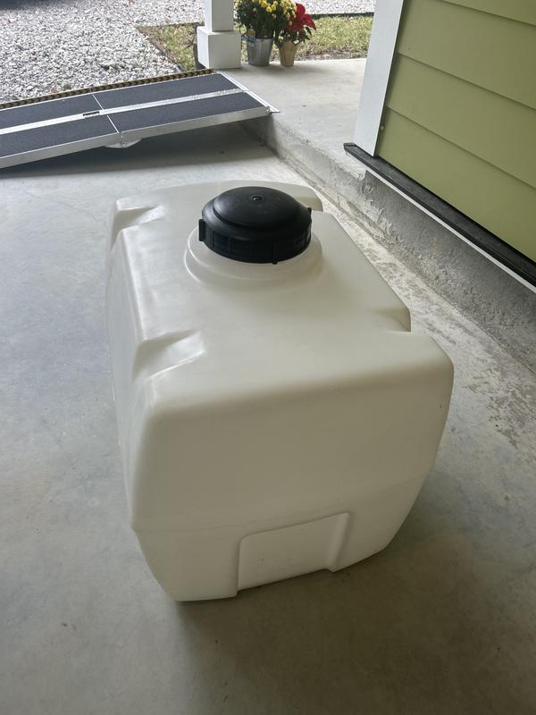 RTS Home Accents Polyethylene PCO-30 gal. Tank For Water and Non ...