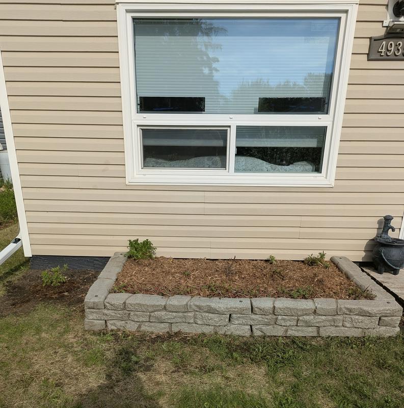 RTS Home Accents Rock Lock Raised Garden Bed End Rock Pack (3x End ...