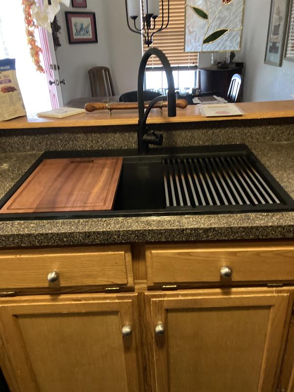 Ruvati LedgeFit Kitchen Sink Accessory Kit RVA1367BLK at Lowes.com