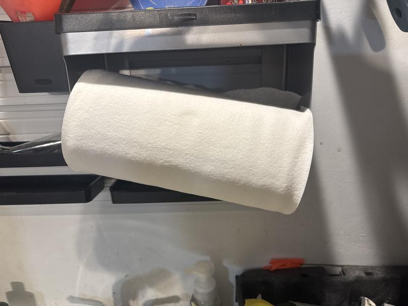 Rubbermaid FastTrack Garage 12.75-in Black Steel Paper Towel Holder ...