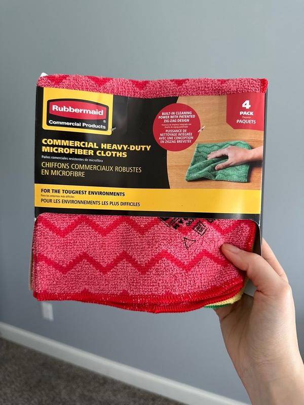 Rubbermaid Commercial Products 4-Pack Microfiber Cloth 2190707 at Lowes.com