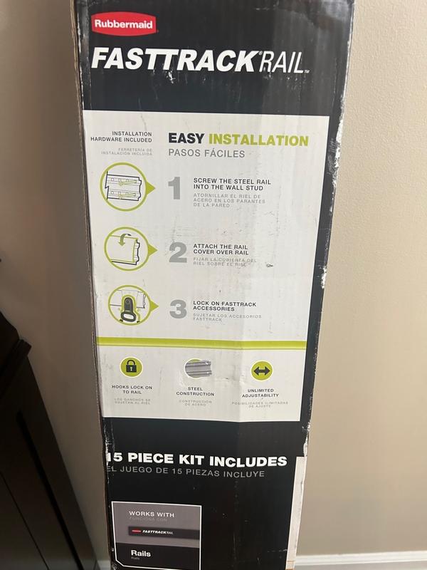 Rubbermaid RBMD FASTTRACK GARAGE 15-PC KIT at Lowes.com