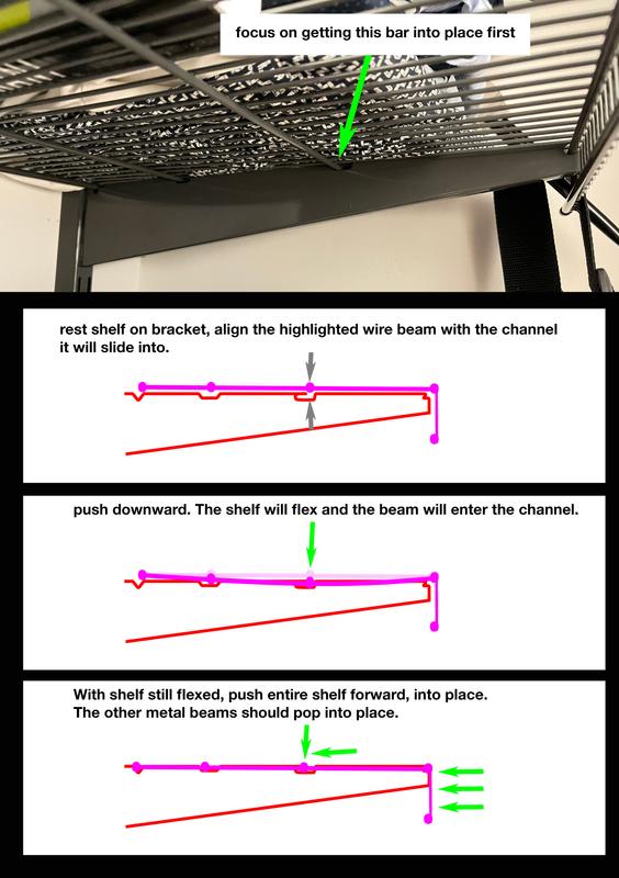 Rubbermaid FastTrack Garage 16-Piece 48-in Gray Steel Multipurpose Storage Rail System 2064666 ...