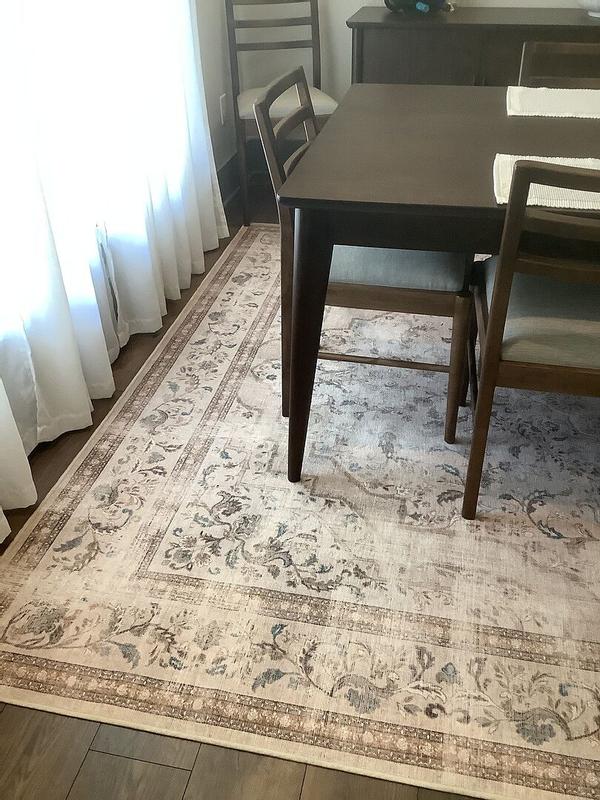 Ruggable Adeline 3 x 5 (ft) Flatweave Polyester Ivory Opal Rectangular ...