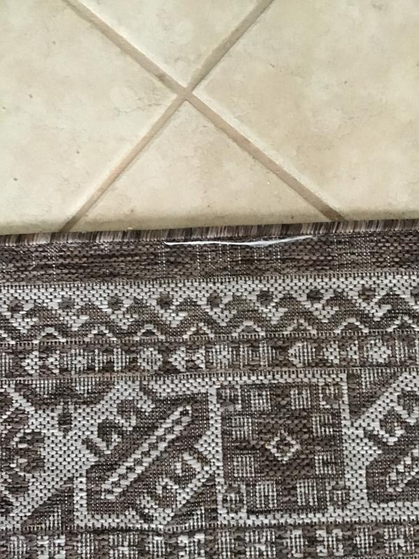 Unique Loom Outdoor Aztec 5 x 8 (ft) Loomed Polypropylene Brown ...
