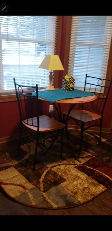 Unique Loom Barista 4 X 6 (ft) Oval Indoor Geometric Area Rug 3179801 ...