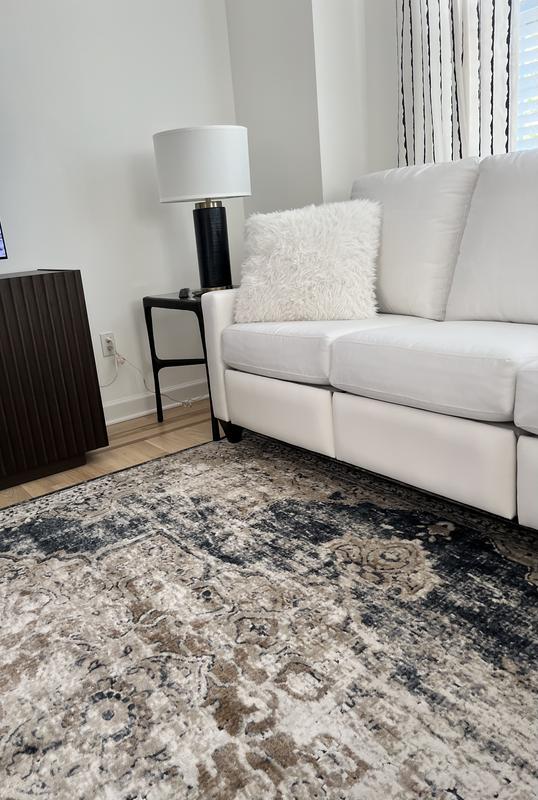 Bayshore Home Odette Ode1 Dark Blue Area Rug Collection - Macy's