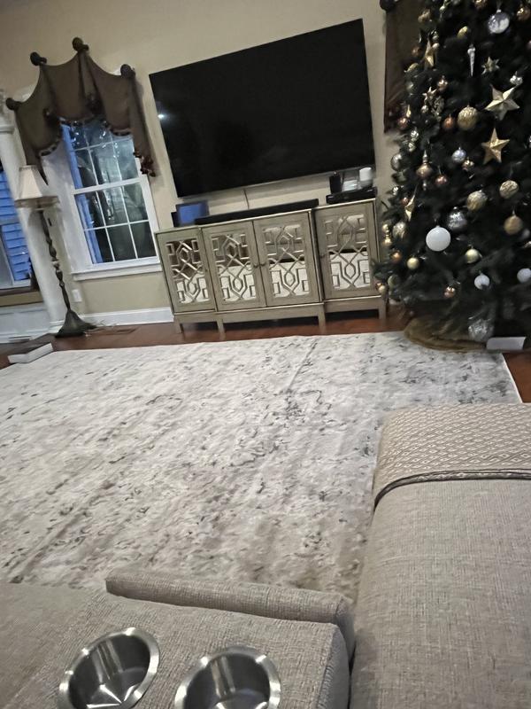 Unique Loom Portland 9 X 12 (ft) Beige Indoor Medallion Area Rug ...