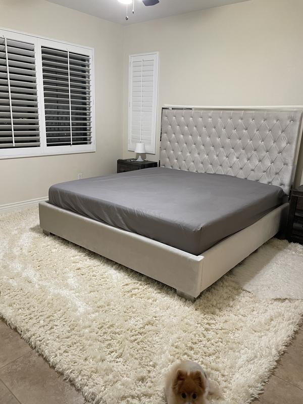 Marilyn Monroe Shag Mms001 Bone 8' x 10' Area Rug - Macy's