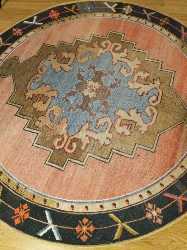 Bayshore Home Lift Vesta 5' x 5' Round Area Rug - Macy's