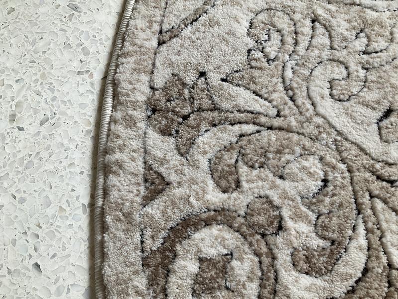 Bayshore Home High-Low Pile Marshall Mar6 Dark Beige 5' x 8' Area Rug ...