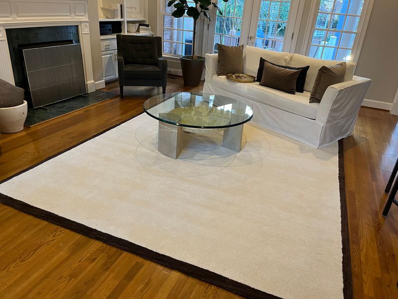 nuLOOM Pierre Wool 10ft. x 14ft. Ivory Area Rug in the Rugs department ...