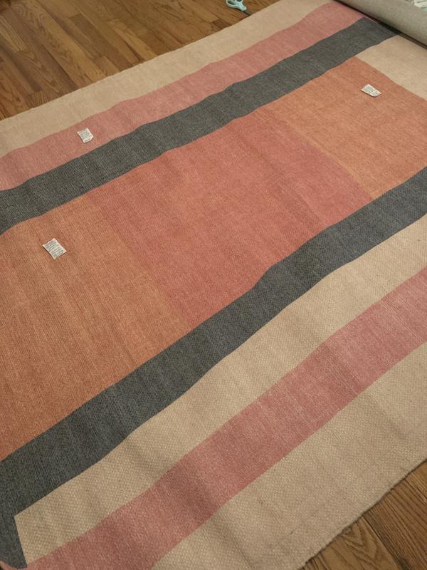 nuLOOM Midtown Abstract Wool 9ft. x 12ft. Pink Area Rug in the Rugs ...