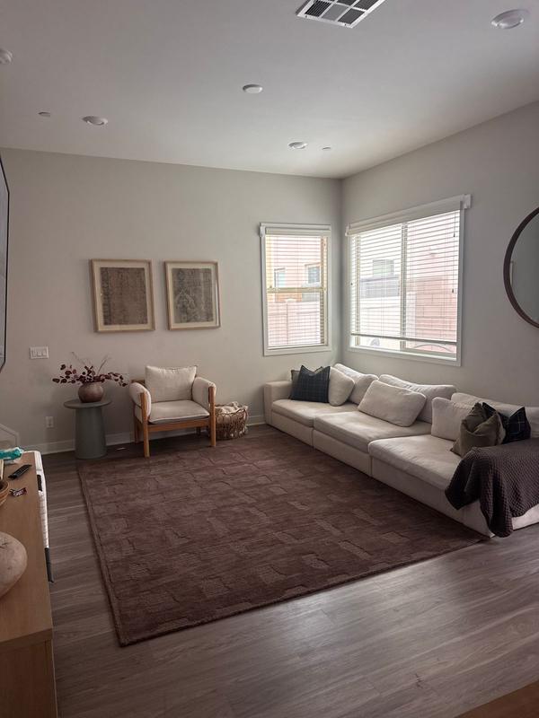 DASH & ALBERT Vinel 7 x 9 Modern Abstract Rug in the Rugs department at ...