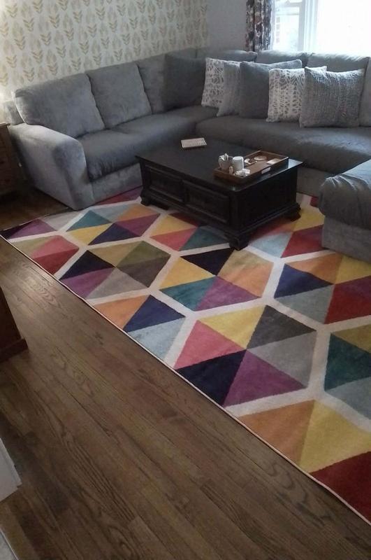 nuLOOM Maris 6 X 9 (ft) Indoor Geometric Area Rug ECCR17A-6709 at Lowes.com