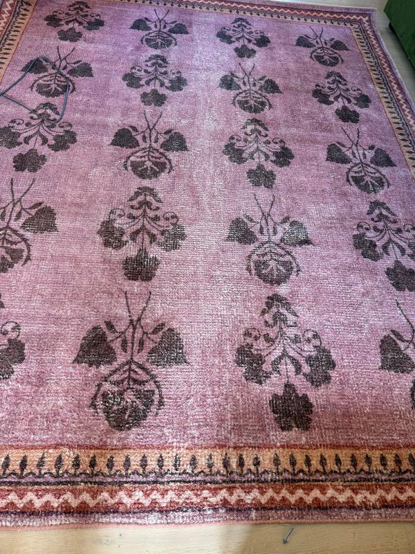 Rugs USA Padma Lakshmi Floris Hand-Tufted Floral Wool-Blend Rug 7ft ...