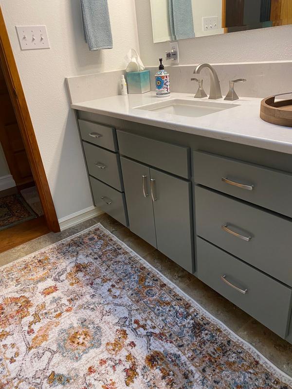 nuLOOM 4 x 6 (ft) Loomed Polypropylene Beige Rectangular Indoor ...