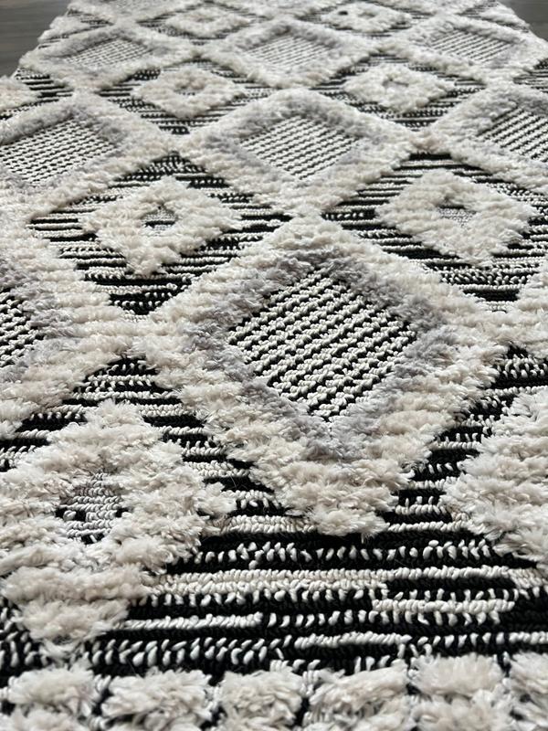 nuLOOM Journey 2 x 12 (ft) Loomed Polyester Gray Rectangular Indoor ...