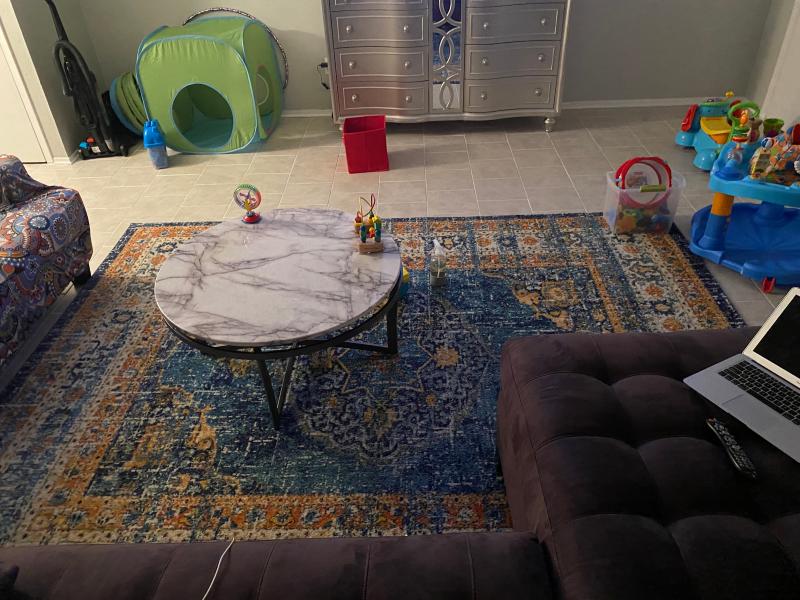 nuLOOM Vintage Arla 8 x 10 Pink Indoor Distressed/Overdyed Oriental ...