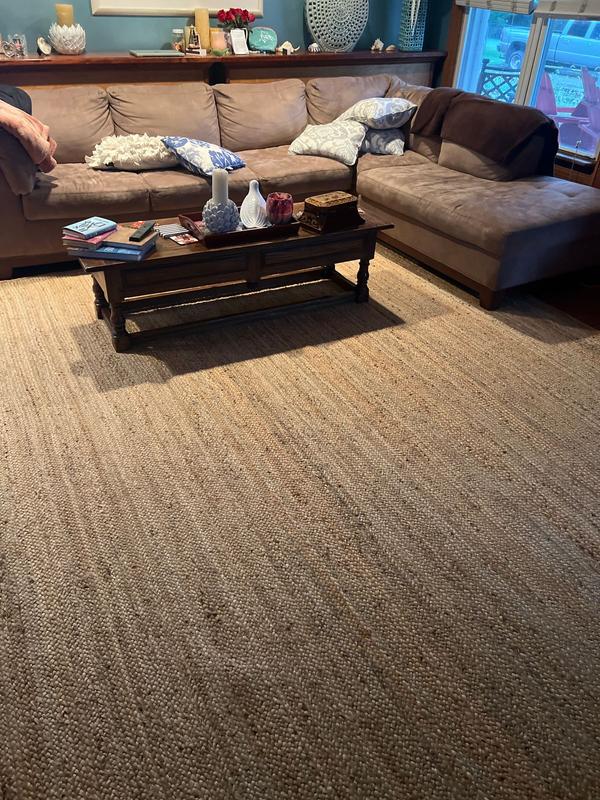 nuLOOM Rigo Hand Woven Farmhouse Jute Area Rug at Tractor Supply Co