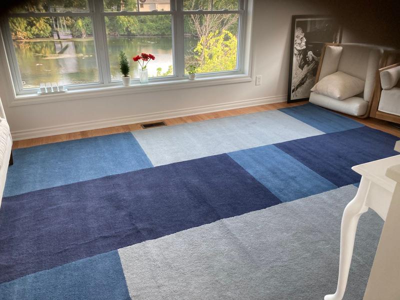 nuLOOM Colorado Wool 4ft. x 6ft. Blue Area Rug in the Rugs department ...