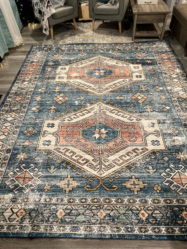 nuLOOM Mae Tribal Motif Machine Washable Area Rug at Tractor Supply Co