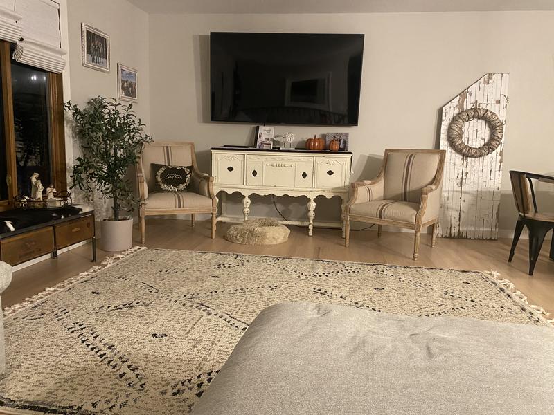 nuLOOM 2 X 8 (ft) Ivory Indoor Geometric Moroccan Runner Rug STGL06A ...