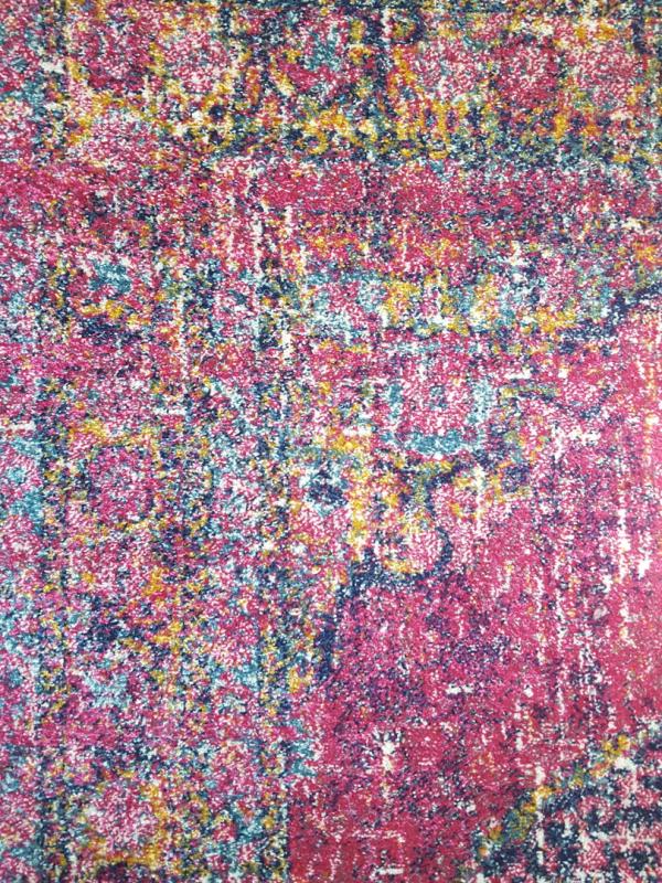 nuLOOM Vintage Arla 8 x 10 Pink Indoor Distressed/Overdyed Oriental ...