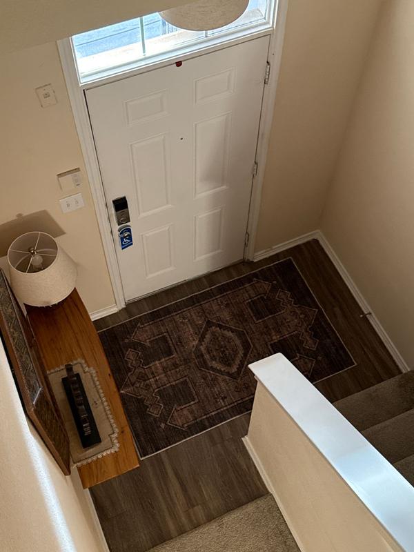 nuLOOM Sagebrush Geometric Machine Washable 9ft. 6in. x 13ft. 6in. Dark ...