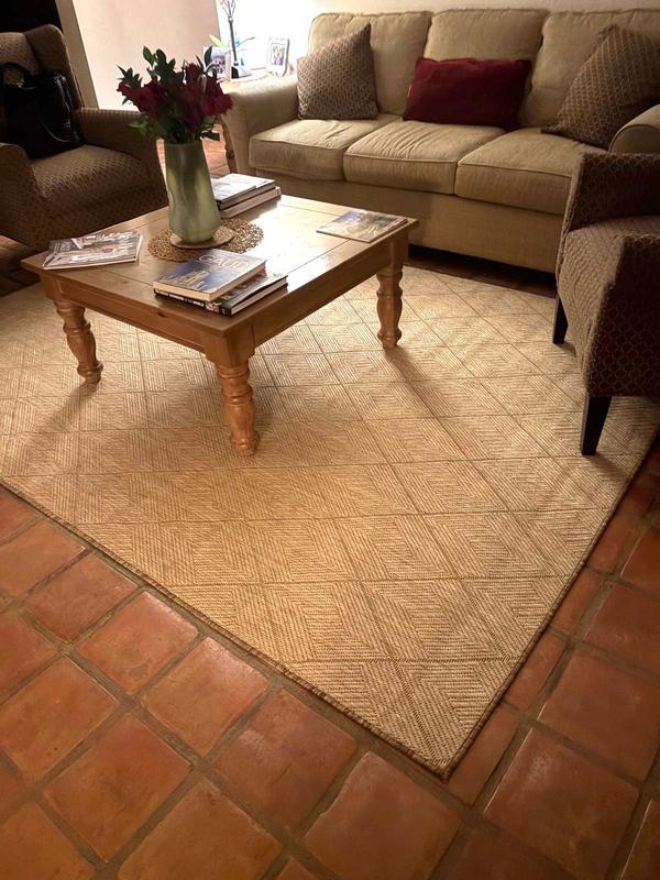 nuLOOM 10 x 12 (ft) Loomed Polyester/Polypropylene Brown Rectangular ...