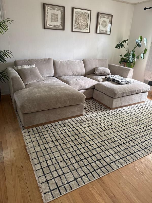 nuLOOM Calethe Modern Checkered Area Rug in the Rugs department at ...