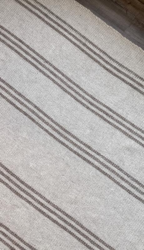 nuLOOM Hawthorn Striped Wool 3ft. x 5ft. Ivory Area Rug in the Rugs ...