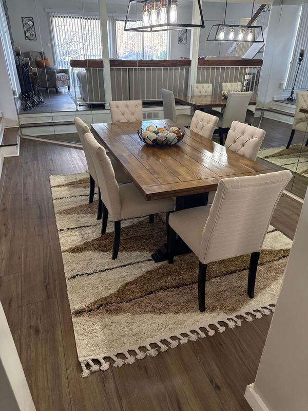 nuLOOM 3 x 5 (ft) Loomed Polyester Light Brown Rectangular Indoor ...