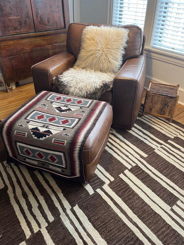 nuLOOM Tara Striped Wool 10ft. x 14ft. Brown Area Rug in the Rugs ...