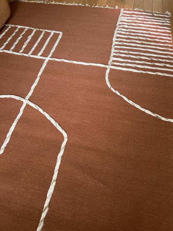 nuLOOM SoHo Tasseled Wool 5ft. x 8ft. Brown Area Rug in the Rugs ...