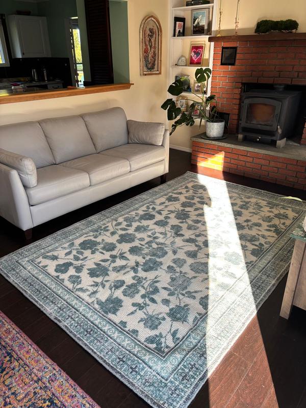 Rugs USA Padma Lakshmi Botanica Hand-Tufted Botanical Wool-Blend Rug ...