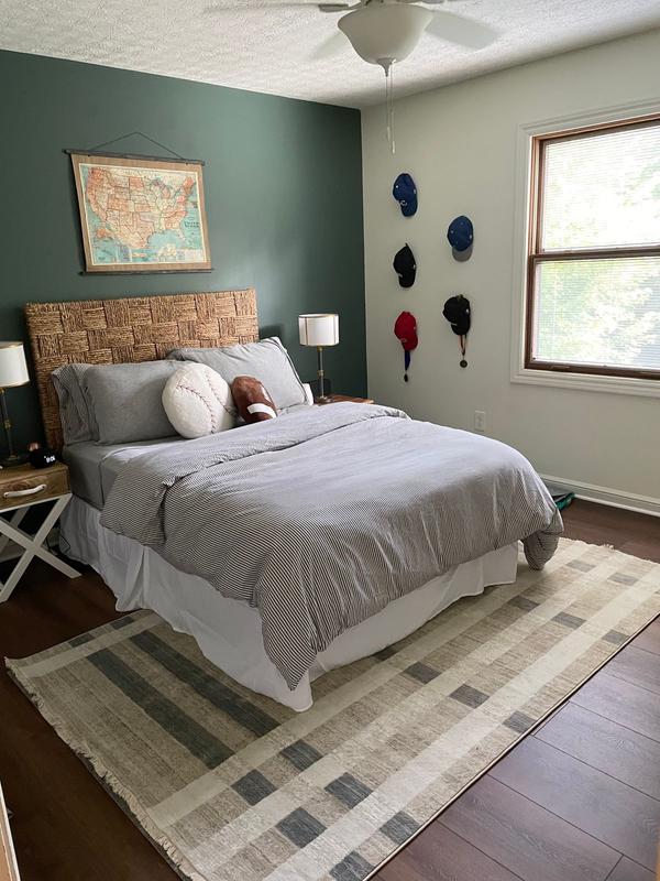 nuLOOM Adie Rustic Plaid 10ft. x 13ft. Light Beige Area Rug in the Rugs ...