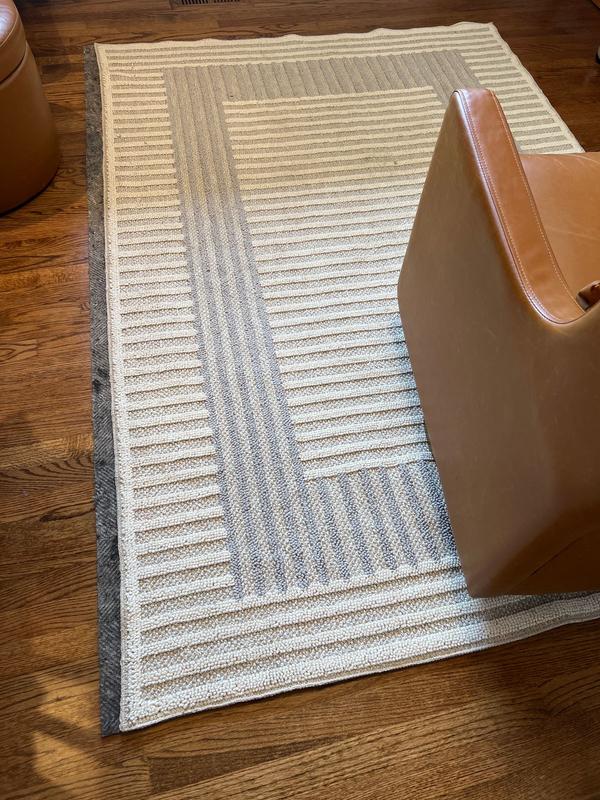 nuLOOM Nicka Striped Border Machine Washable Area Rug in the Rugs ...