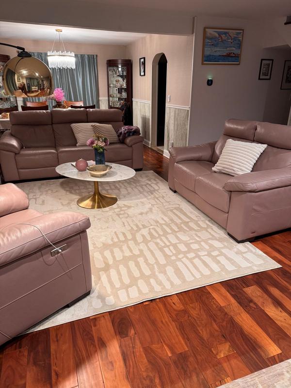 nuLOOM Belen Modern Abstract 3ft. x 5ft. Forest Green Area Rug in the ...