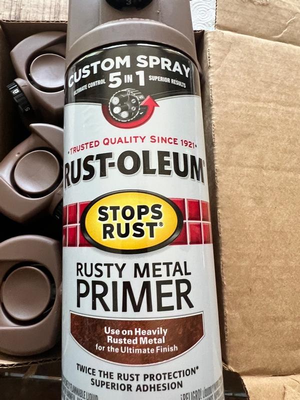 Rust-Oleum Stops Rust 6-Pack Flat Rusty Metal Spray Paint and Primer In ...