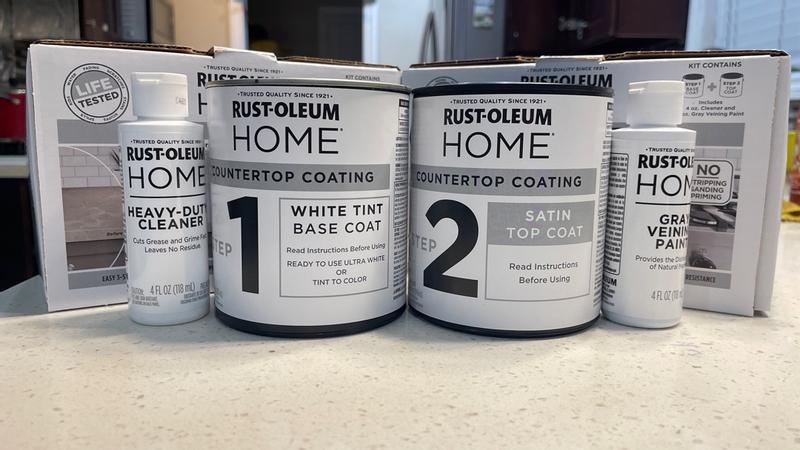 Rust-Oleum Home Countertop Deep Base Satin Countertop Refinishing Kit ...