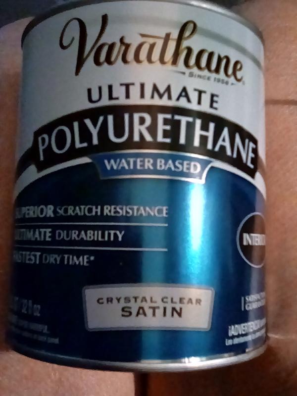 Varathane Ultimate Polyurethane Water Based Crystal Clear Satin ...