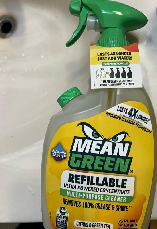 Mean Green Refillable 28.6 -fl oz Citrus Green Tea Liquid All-Purpose ...