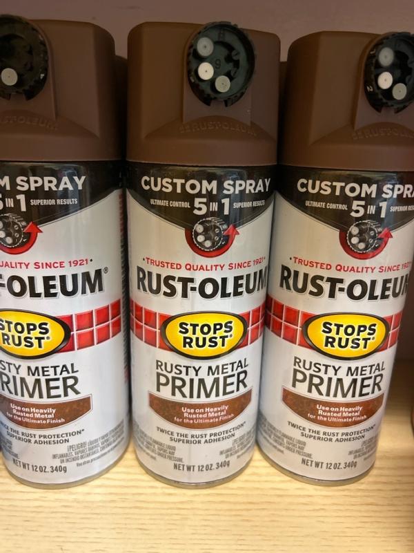 Rust-Oleum Stops Rust 6-Pack Flat Rusty Metal Spray Paint and Primer In ...