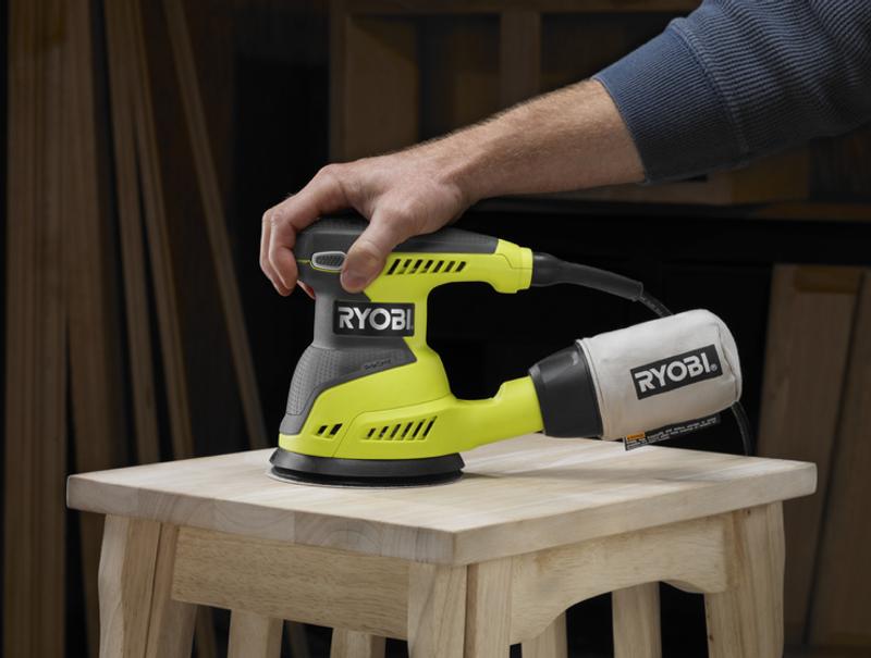 Ryobi 2.6 amp 5 random orbital sander store