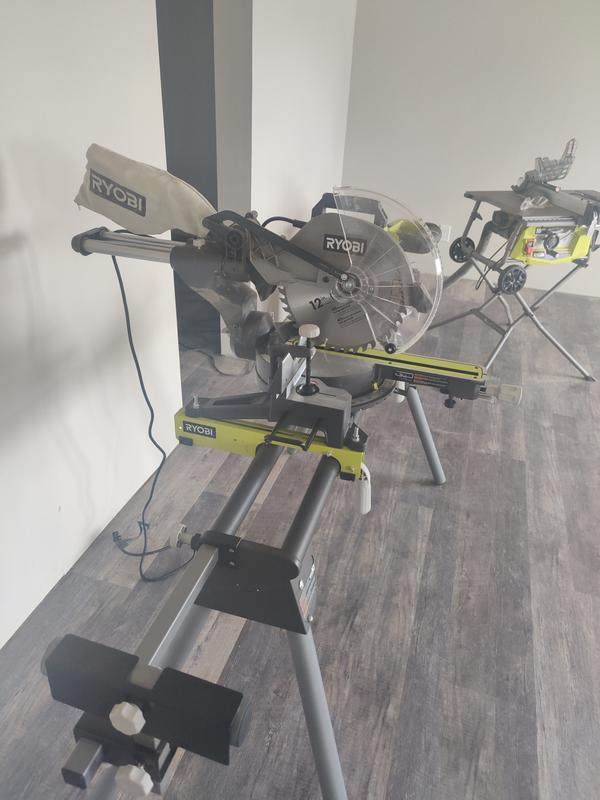 12 IN. SLIDING COMPOUND MITER SAW WITH LED RYOBI Tools