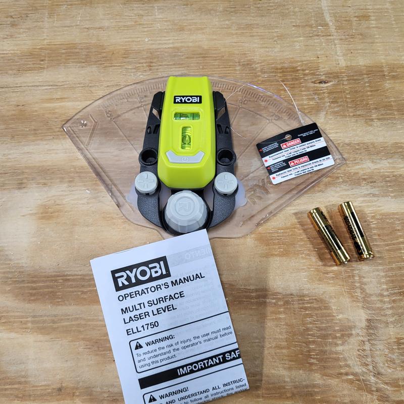 Ryobi multi surface laser level store